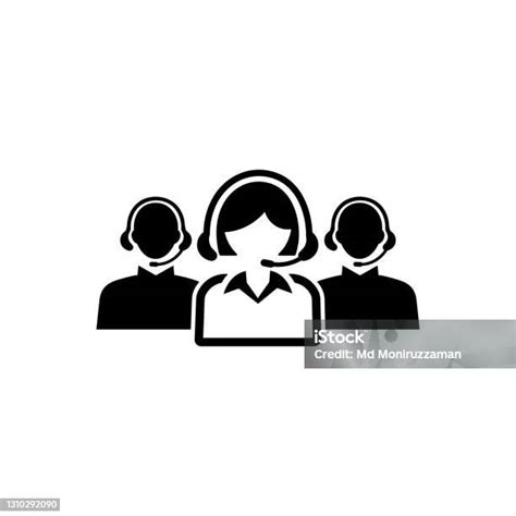 고객 서비스 일러스트레이션 소녀는 전화 통화에 응답 고객과 채팅및 고객을 도와 스톡 일러스트레이션 It 지원에 대한 스톡 벡터 아트 및 기타 이미지 Istock