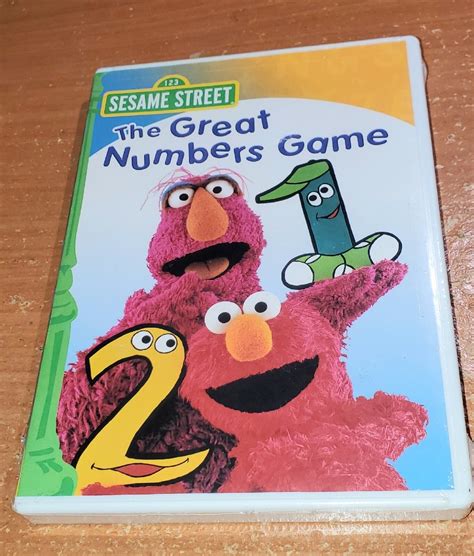 Sesame Street The Great Numbers Game Vhs Ebay My Sesame Street Home