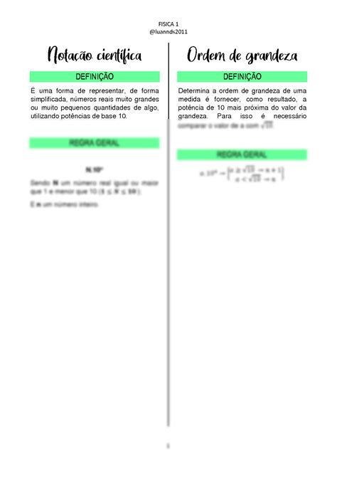Solution Nota O Cient Fica E Ordem De Grandeza Studypool