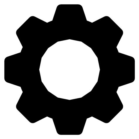 Cogwheel Configuration Gear Vector Svg Icon Svg Repo