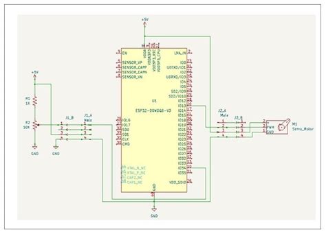 Controlling A Potentiometer Based Servo Motor Using A M5stack Core Projects