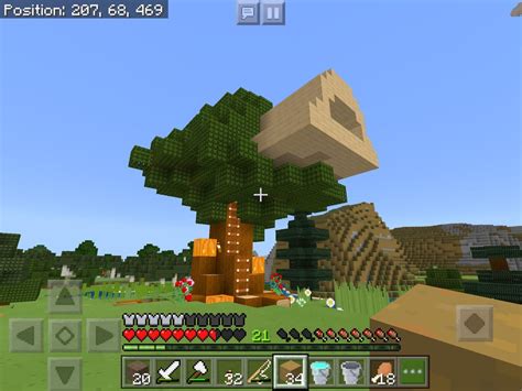 First Custom Tree And Tree House Any Thoughts R Minecraft