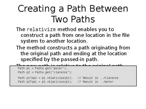 Lesson 10 Java File Io Nio2