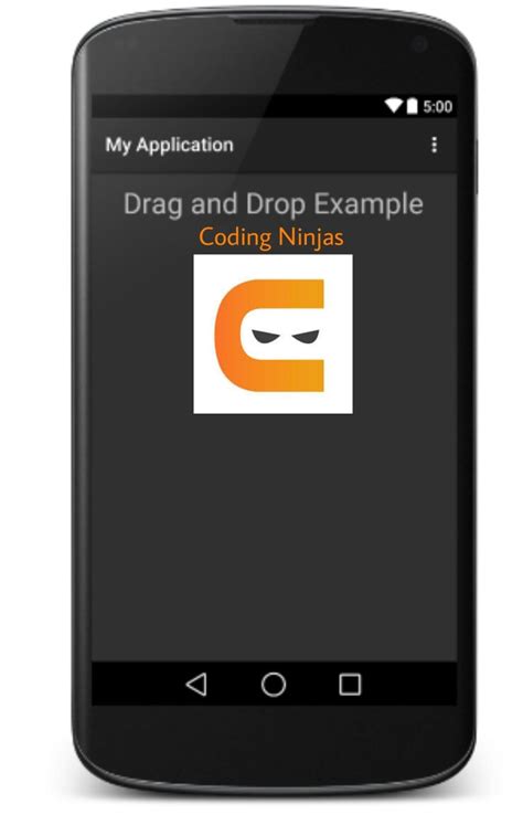 Android Drag And Drop Feature Naukri Code 360