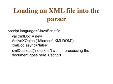 Ppt Xml Document Object Model Powerpoint Presentation Free Download