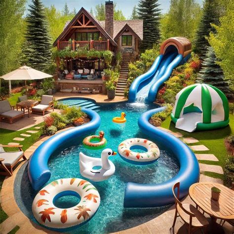 15 Unique Backyard Lazy River Ideas For Your Home