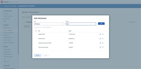 Add Unique Asset Context With Custom Attributes In Csam Qualys