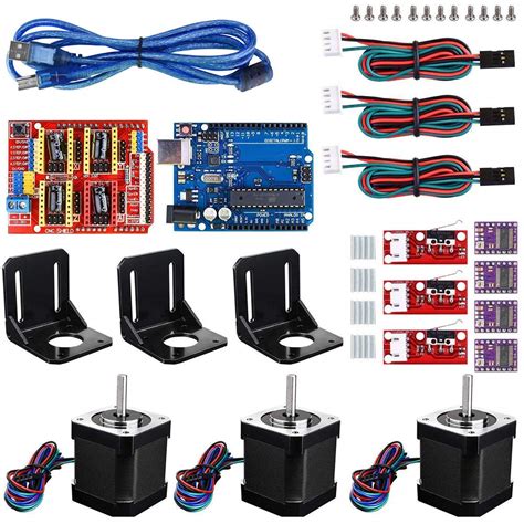 Buy 3d Printer Cnc Controller Kit For Arduinoide Cnc Shield Board