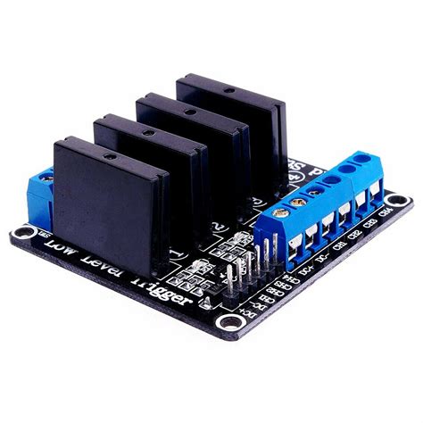 Channel Solid State Relay Module SSR Low Level V A Arduino AUSCOM Computers Controls