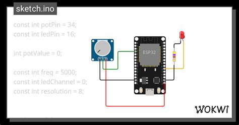 aulia malik 28 feb tugas01 adc input dan pwm output wokwi esp32 stm32 arduino simulator