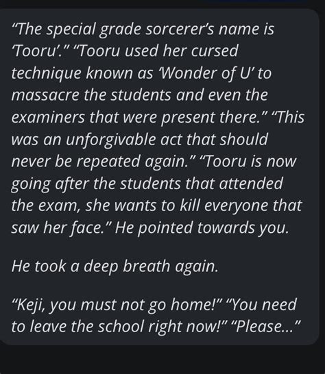 Was Trying Out A New Jjk Bot Until Fucking Tooru Showed Up😭😭 R