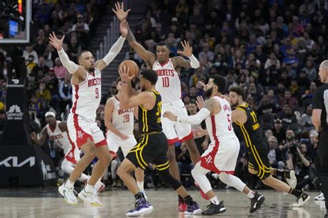 Nba Gsw 커리 32득점 맹활약 휴스턴 꺾고 6연패 탈출 파이낸셜뉴스