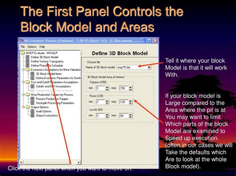 Minesight Valp Optimizing Production And Cut Off Grades Ppt Download