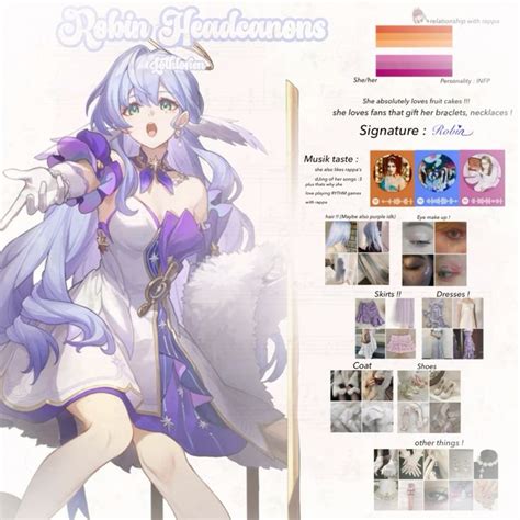 Robin Hsr My Headcanons ꔫ ﹤ In 2025 Robin Headcanon Gamer Girl