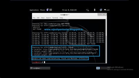 Penetration Testing Load Balancing Detector Lbd In Kali Linux