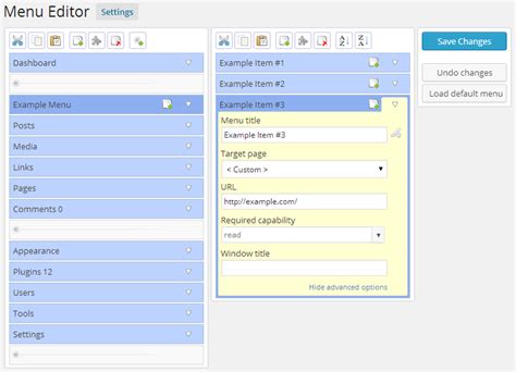 Admin Menu Editor Per WordPress Download