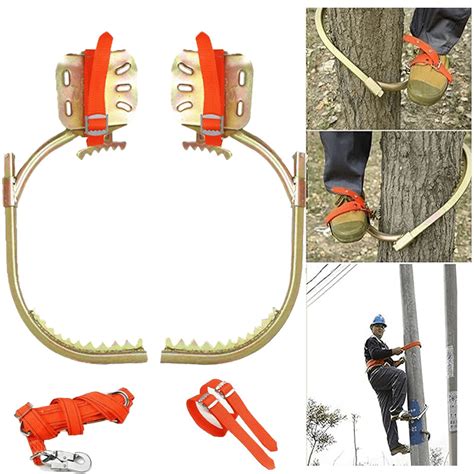 Tree Climbing Gear Pole Climbing Gear Tree Climbing Artifact Stainless Steel Tree Climbing Tool