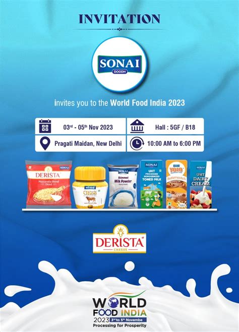 Dhiraj Kumar On Linkedin We Are Excited To See You There In World Food