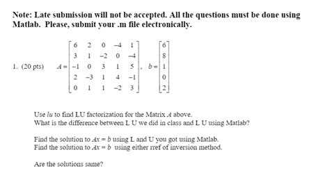 Note Late Submission Will Not Be Accepted All The