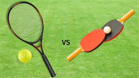 Tennis Vs Table Tennis Game Rules