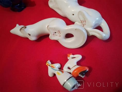 Статуэтки СССР животные статуэтка гопак 4 шт на сайте для коллекционеров Violity Купить в