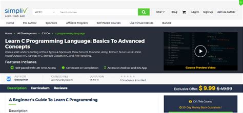 14 Best Courses And 18 Websites To Learn C Programming
