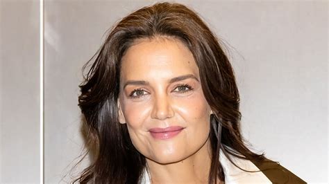 Katie Holmes Made An Exception To The No Straight Hair Rule She Seems To Have These Days — See