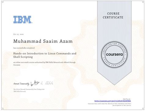 Muhammad Saaim Azam On Linkedin Linux Shellscripting Bashshellscripting Bash Ibm