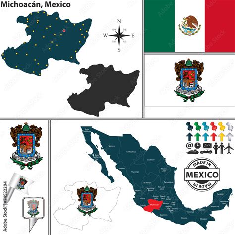 Map Of Michoacan Mexico
