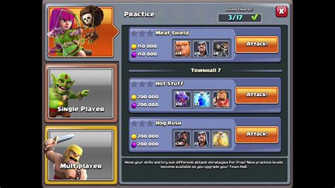 Clash Of Clans Practice Mode YouTube