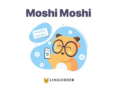 What Does Moshi Moshi Mean In Japanese Lingodeer
