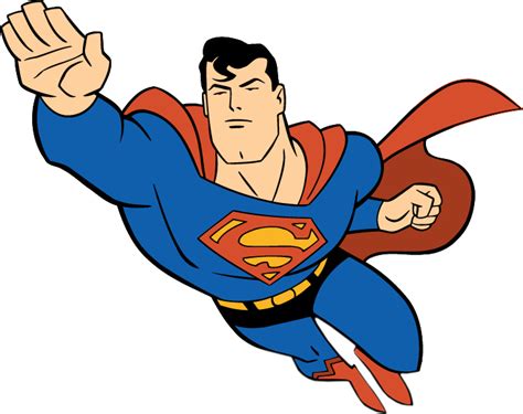 Супермен мультяшный ПНГ на Прозрачном Фоне • Скачать Png Супермен мультяшный
