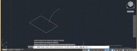 Sweep In AutoCAD Create Effective Objects With Sweep Command