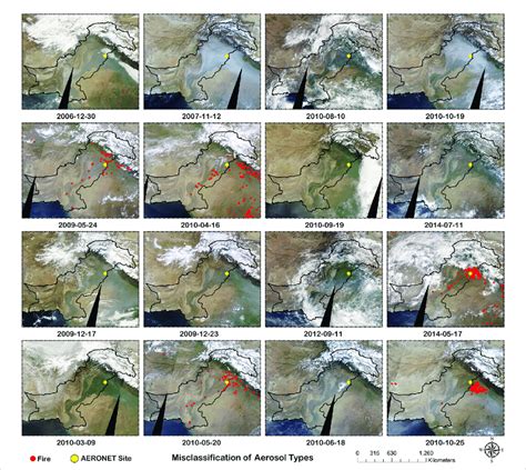 Modis True Color Composite Images With Modis Thermalfire Anomaly Data Download Scientific