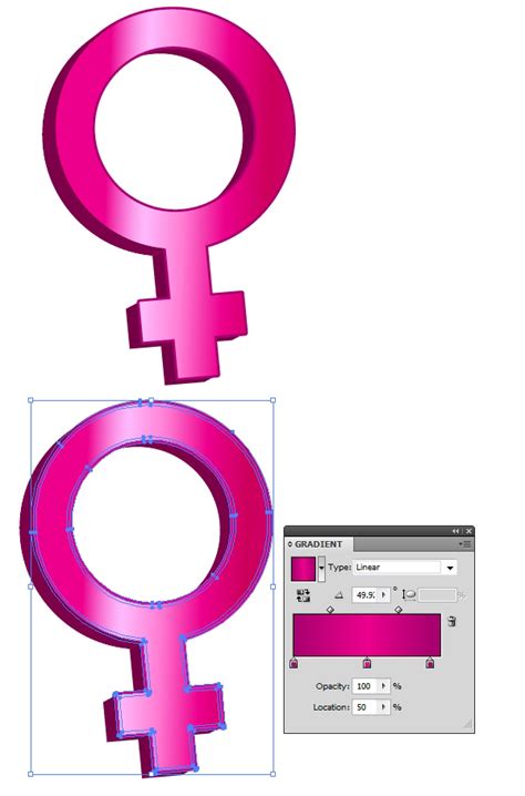 Create Gender And Orientation Symbols With Basic Shapes In Illustrator