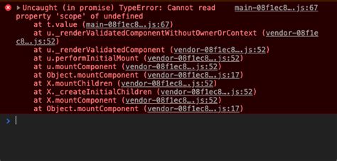 Uncaught In Promise Typeerror Cannot Read Property Scope Of Undefined · Issue 2236