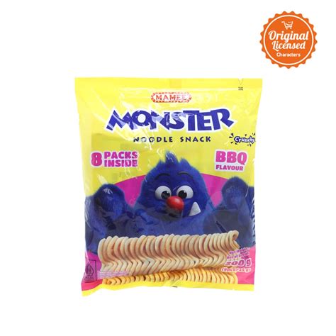 Jual Mamee Monster Noodle Snack Bbq Isi 8 Packs Asli Shopee Indonesia