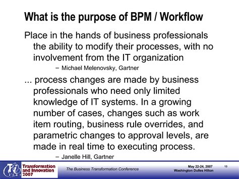 Workflow And Bpm In The New Enterprise Architecture Ppt