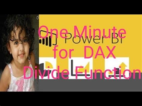 Power BI DAX Divide Function YouTube