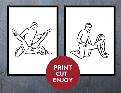 Sex Game Sex Position Cards Printable Sexy Card Game Etsy