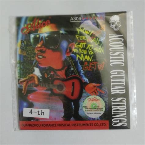 Alice Acoustic Guitar 4th String 1 Pcs Bd