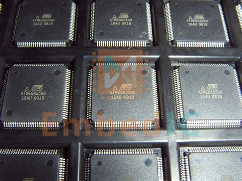 Atmega2560 16au Microchip 8bit Mcu Embedic