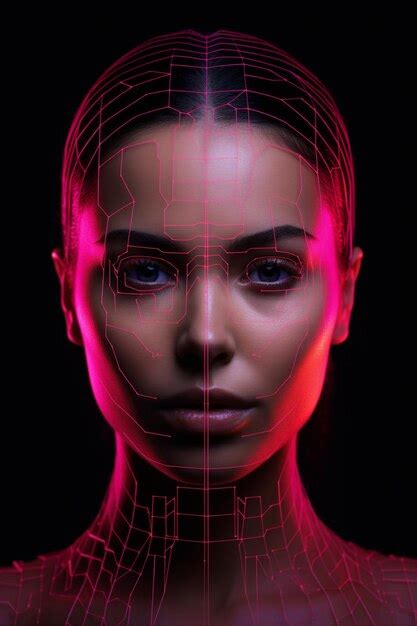 Premium Ai Image Biometric Data