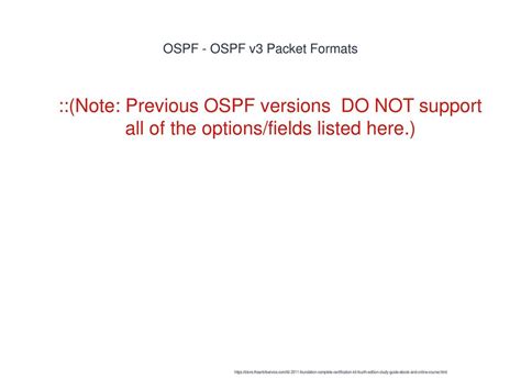 OSPF Ppt Download