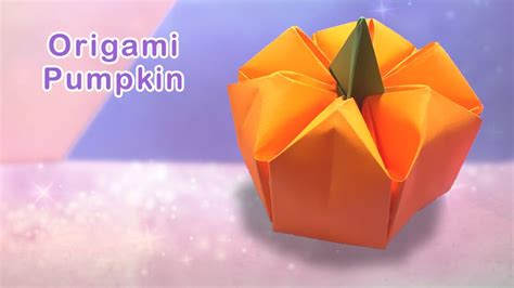 Origami Pumpkinorigami Pumpkin Tutorialhow To Make
