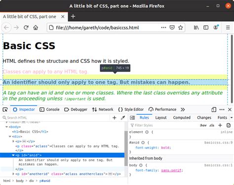 A Little Bit Of Css Part One