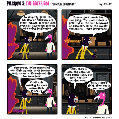 Complex Courtesies R Webcomics