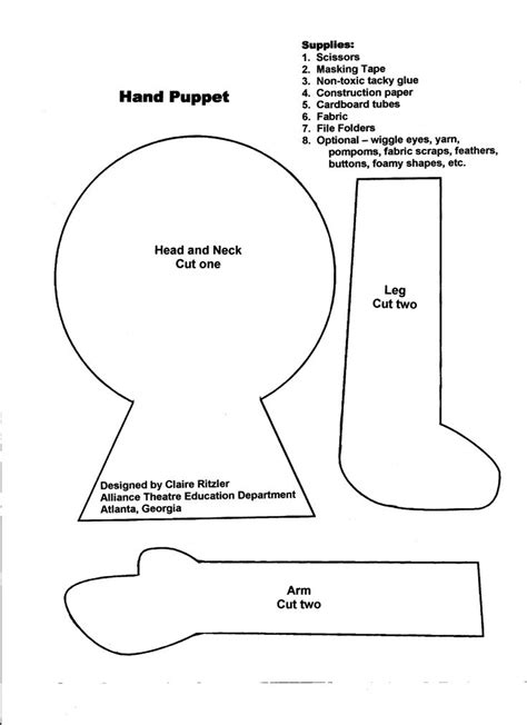 Best Puppets Images On Pinterest Puppet Patterns Puppets And Hand