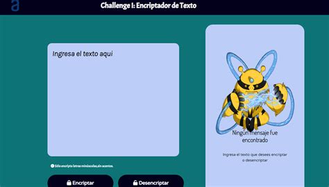 Github Rzs Fernando Challenge Encriptador Texto Challenge I Encriptador De Texto